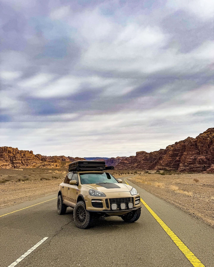 Lifted Porsche Cayenne S 957 Overland Build: From Desert Rig to Urban ...