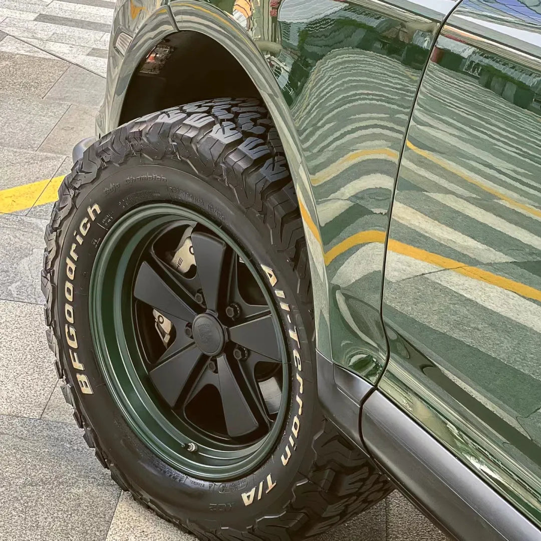 5x130 Classic Porsche Fuchs 5 Spoke Offroad Wheels – AkiOverland