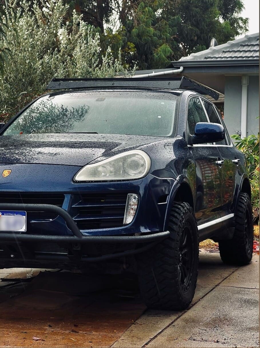 Gen 1 Porsche Cayenne and VW Touareg Super Slim Modular Roof Rack ...