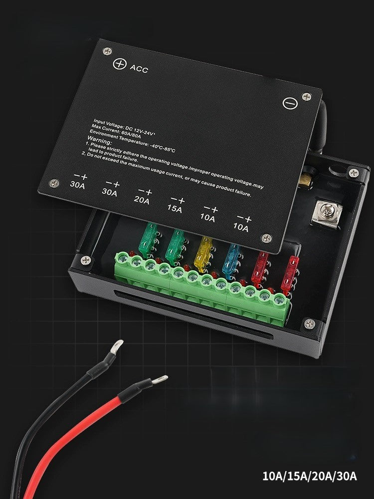 ATS 4/6 Gang Wireless LED Switch Panel, Off-Road Light Controller ...